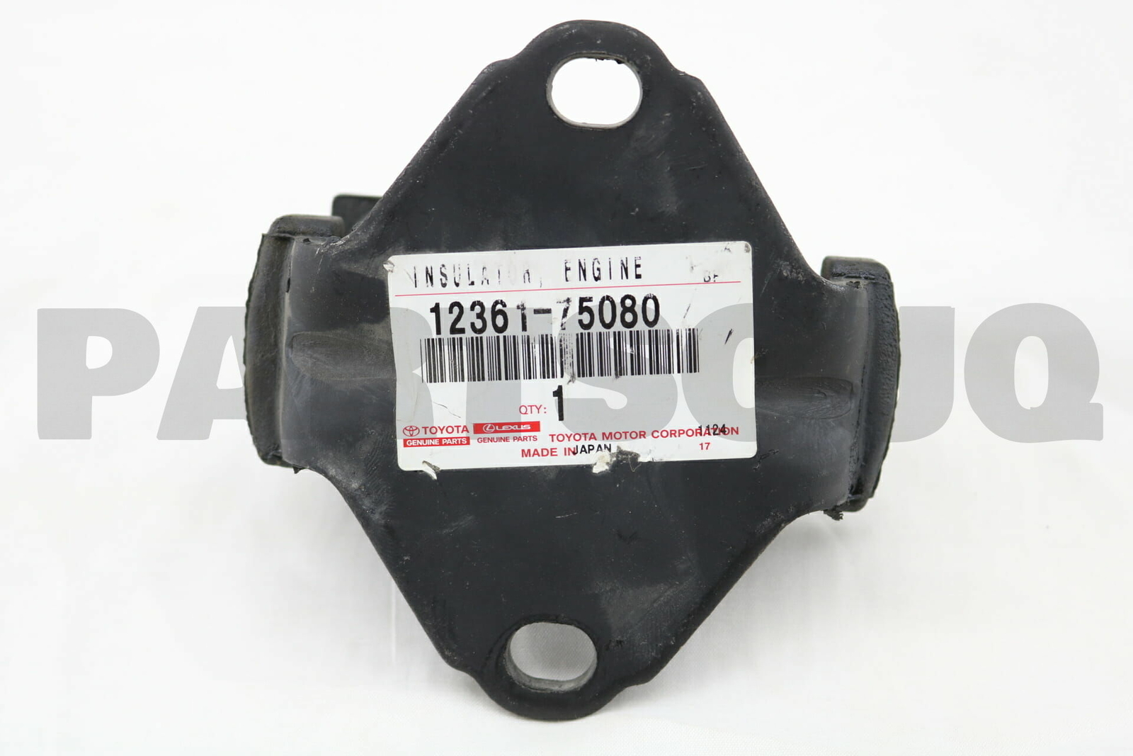 1236175080 Genuine Toyota INSULATOR, ENGINE MOUNTING, FRONT 12361-75080 ...