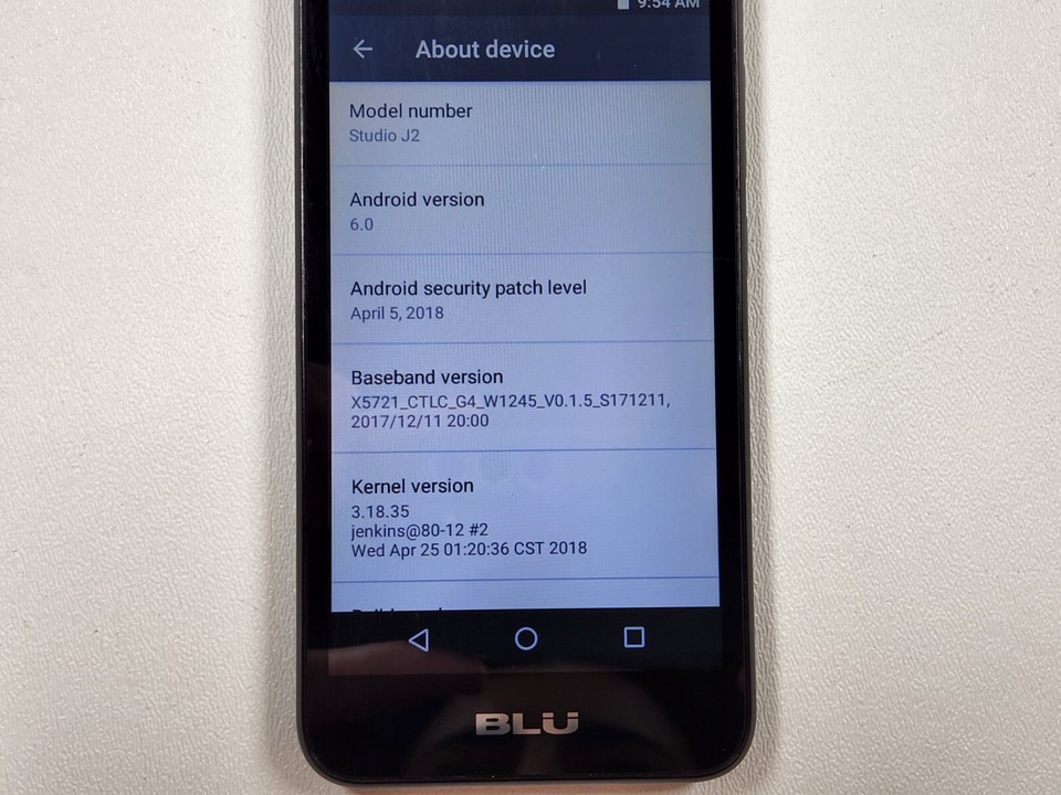 BLU Studio J2 (S590Q) 8GB - Black (GSM Unlocked) Dual SIM - Clean IMEI ...