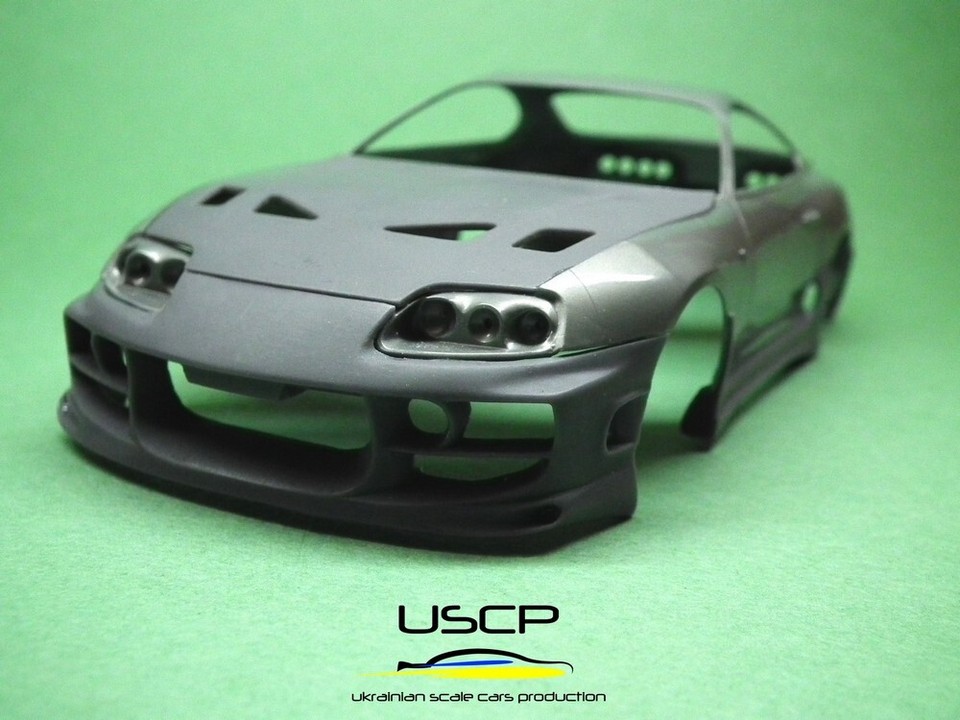 USCP 24T010 1/24 Toyota Supra Bomex Bodykit Resin kit Upgrade ...