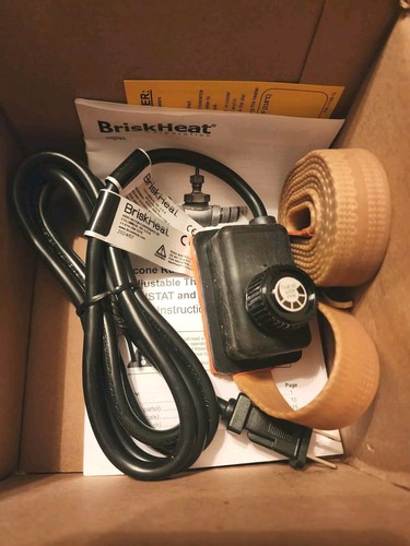 BriskHeat HSTAT101006 XtremeFLEX Heating Tape with Adjustable ...