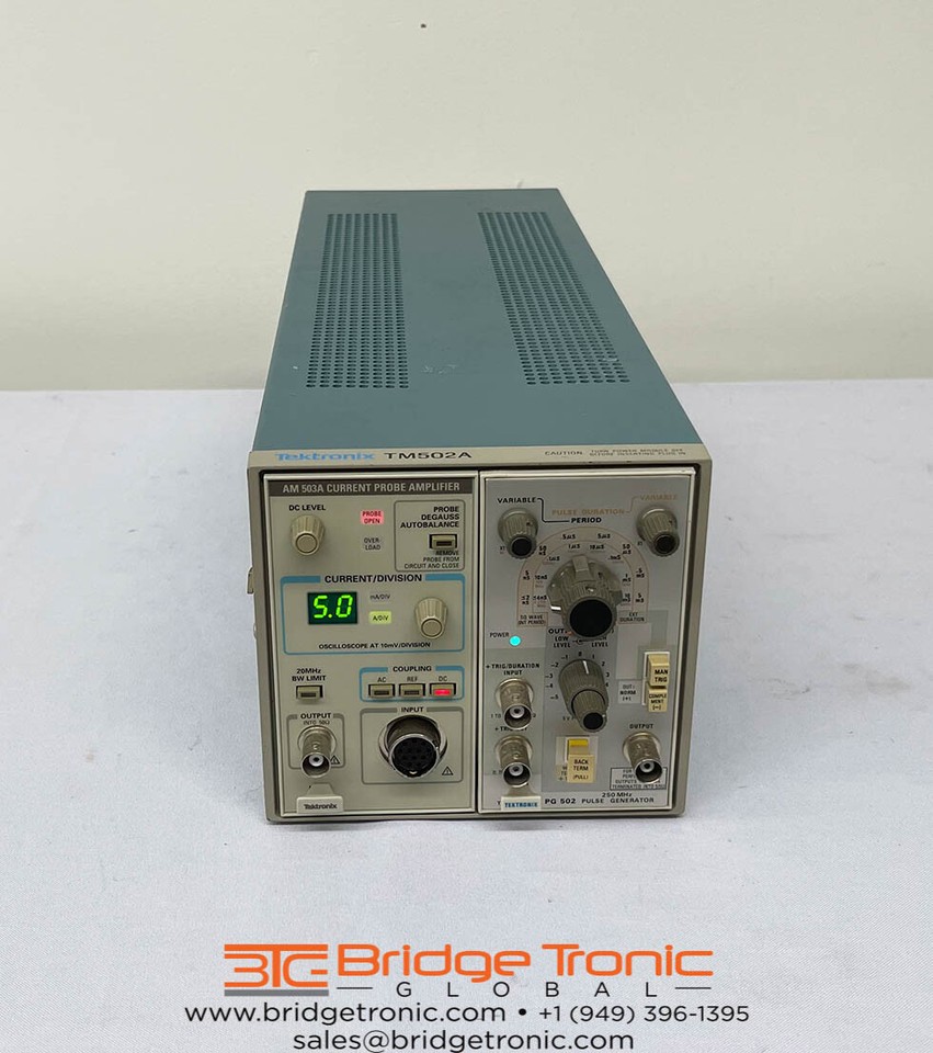 Tektronix TM502A Mainframe | eBay