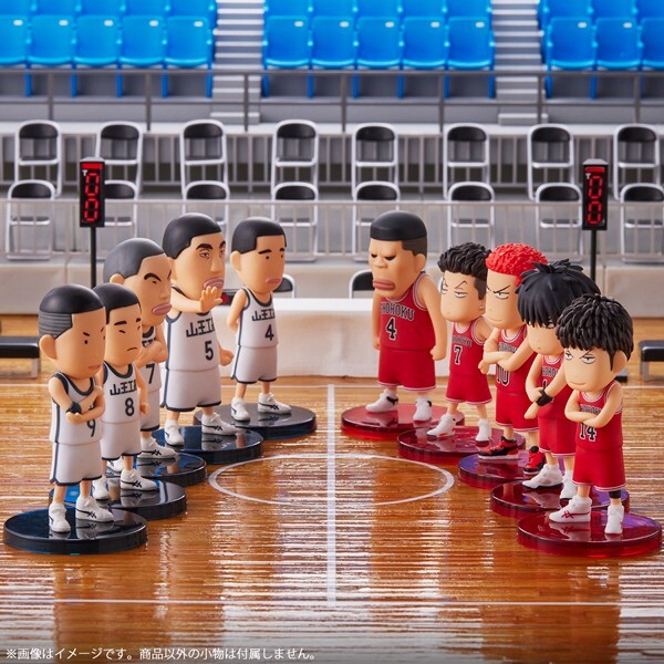 The First Slam Dunk Figure Collection Sannoh Team Complete Set Bandai ...