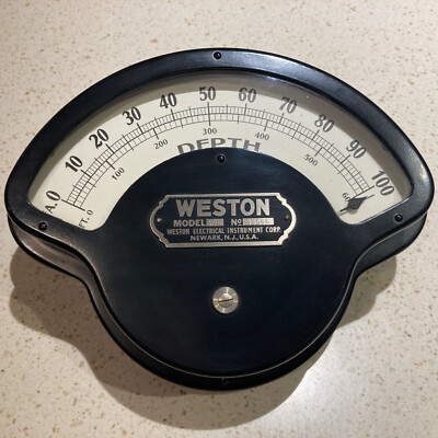 Amp & Voltmeters - Weston Dc Voltmeter Model