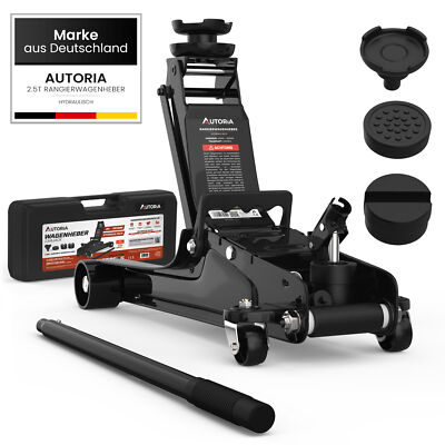 Wagenheber hydraulisch 2,5T Rangierwagenheber Autoheber 85-385mm ...