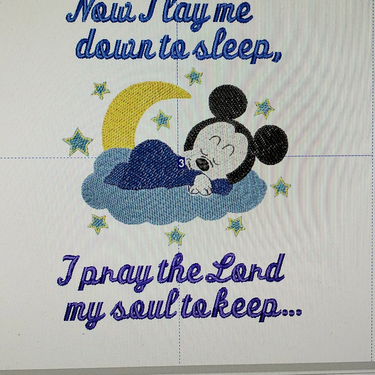 Mickey Mouse In Prayer