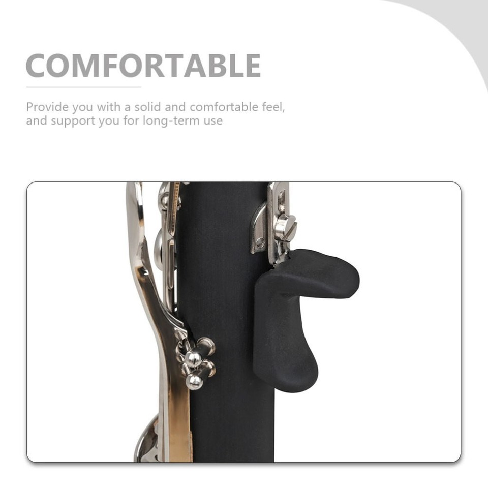 4 Pieces Adjustable Finger Holder Guard Saxophone Thumb Rest Child ...