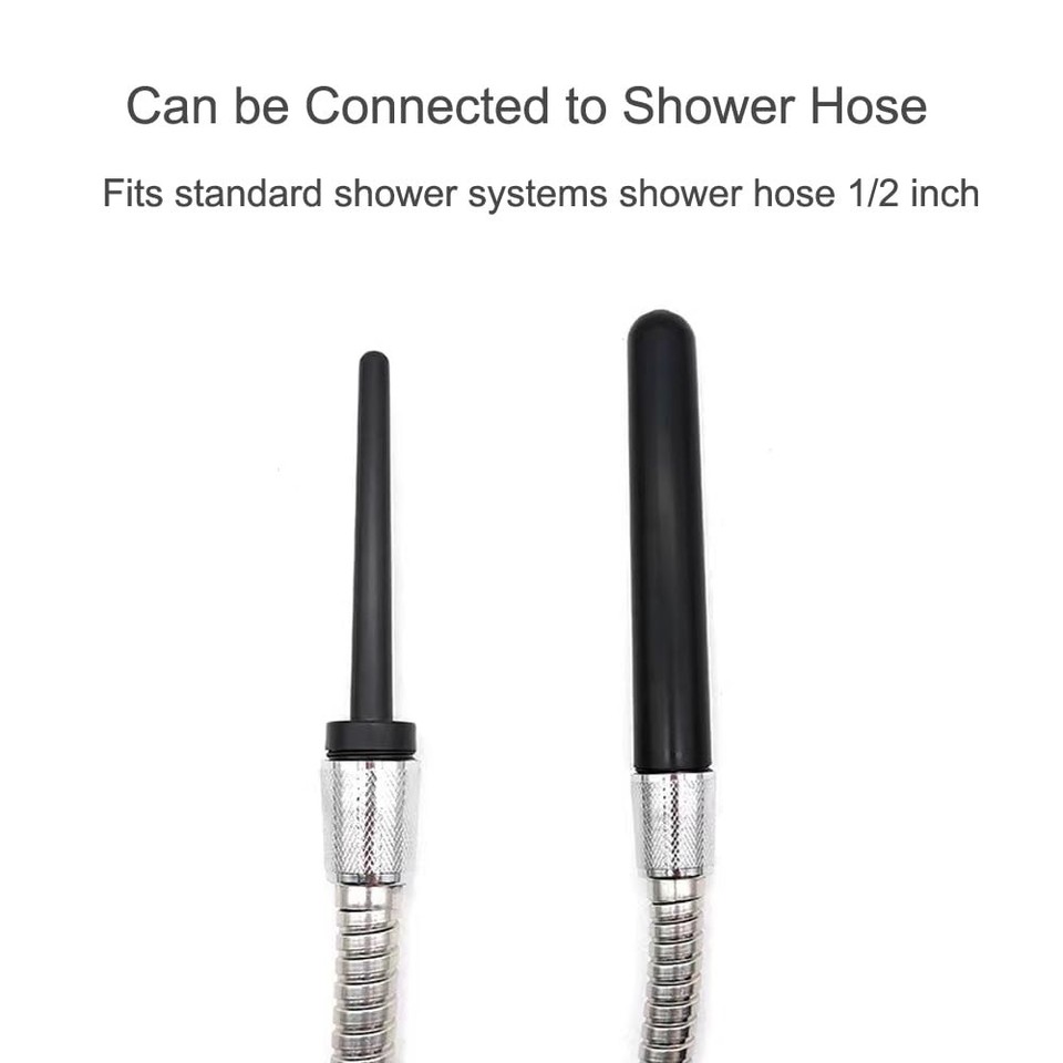 Douche Enema Nozzle With On/Off Water Control Valve Switch, Shower ...