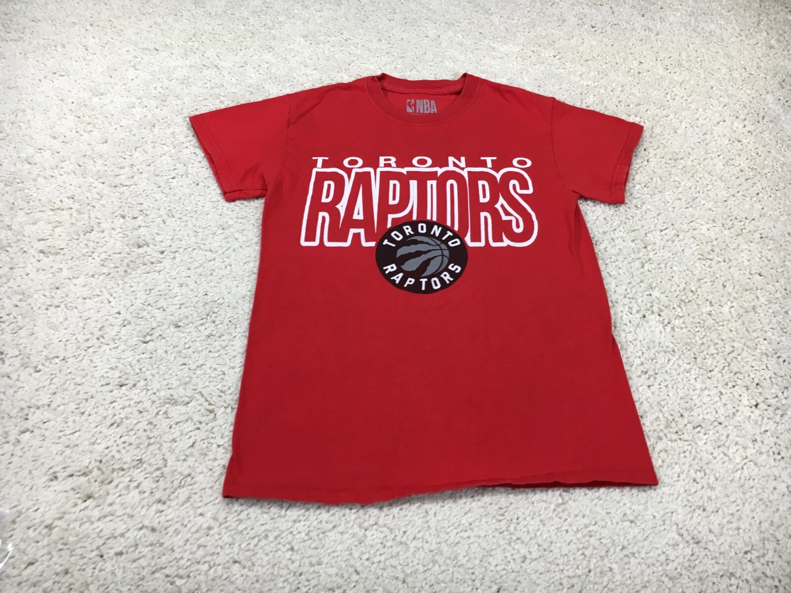 Toronto Raptors Shirt Womens Small Red NBA Basketball Cotton Sports ...