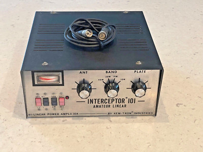 KEM-TROM INTERCEPTOR 101 AMATEUR LINEAR HAM RADIO AMPLIFER | eBay