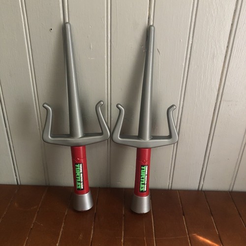 Teenage Mutant Ninja Turtles Raphael Sai Weapons X2 TMNT Plastic ...