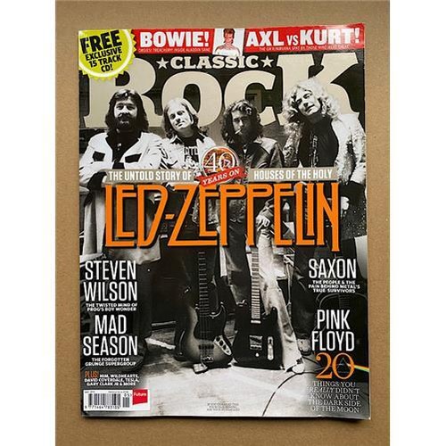 LED ZEPPELIN CLASSIC ROCK #183 MAGAZINE MAY 2013 LED ZEPPELIN COVER ...