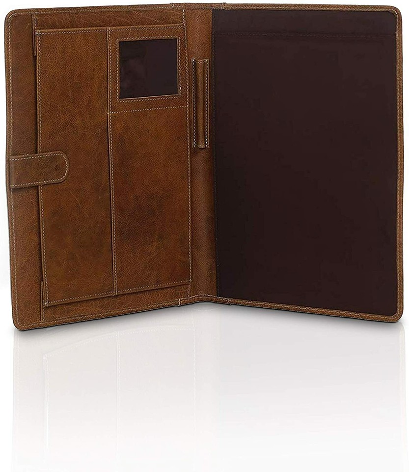 Handmade Leather Business Portfolio Folder Personal Organizer, Luxury ...