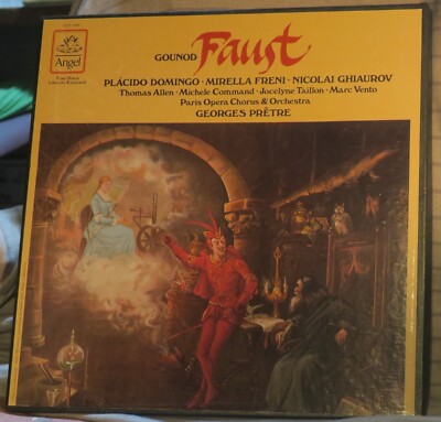 GOUNOD FAUST DOMINGO FRENI GHIAUROV PARIS OPERA GEORGES PRETRE 4 LP VINYL boxed | eBay