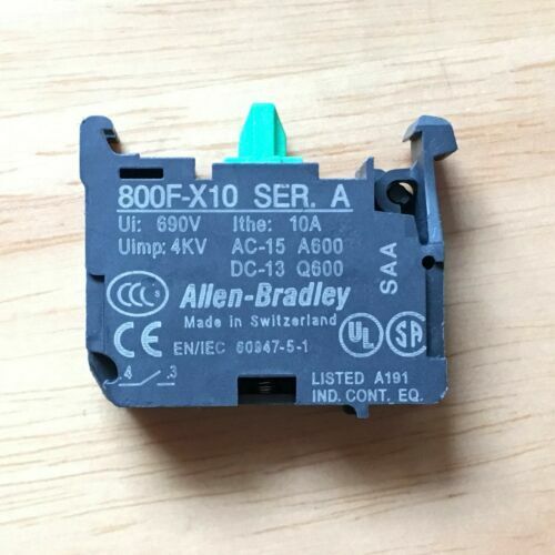 1 PCS AB 800F-X10 button switch contact | eBay