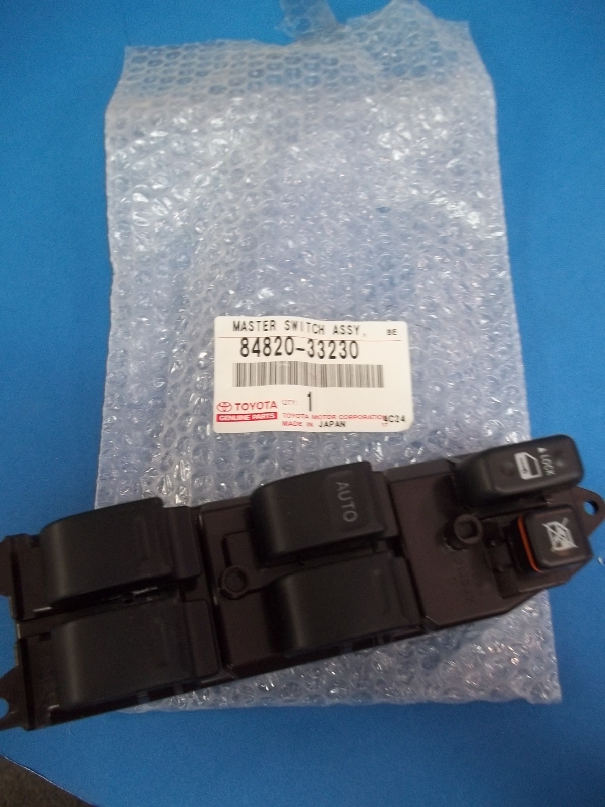 GENUINE TOYOTA/SCION MASTER POWER WINDOW SWITCH ASSY, DRIVER 84820 ...