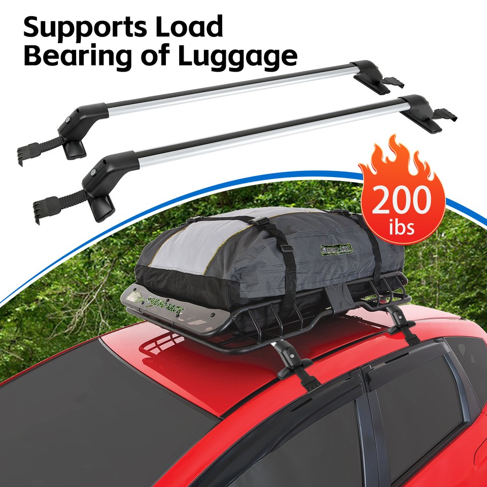 For Kia Forte Forte5 Top Roof Rack Cross Bar Luggage Cargo Carrier Bar ...