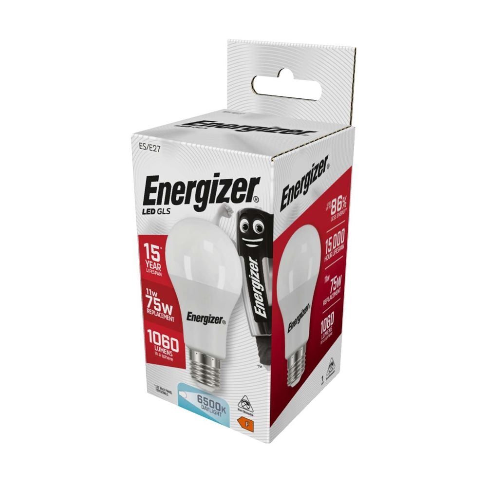 Energizer GLS B22 E27 Light Bulbs 40w 60w 100w LED Globe Warm White ...