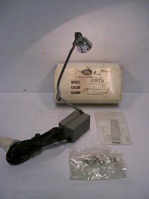 Vintage Roxter #5979 Mini Desk Machinists Jewelers Lamp 2-Setting w ...
