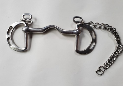 Kimberwick Bit with Port and Chain size 5" | eBay