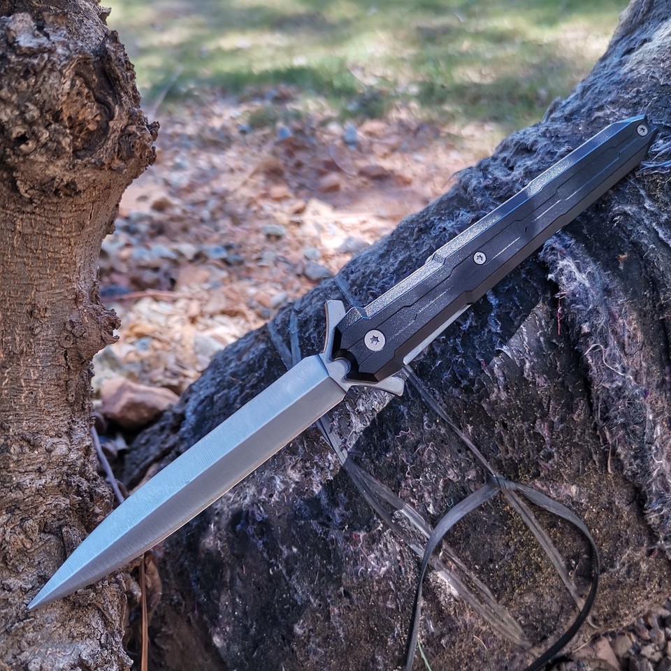 Portable outdoor camping hunting self-defense multi-functional defense ...