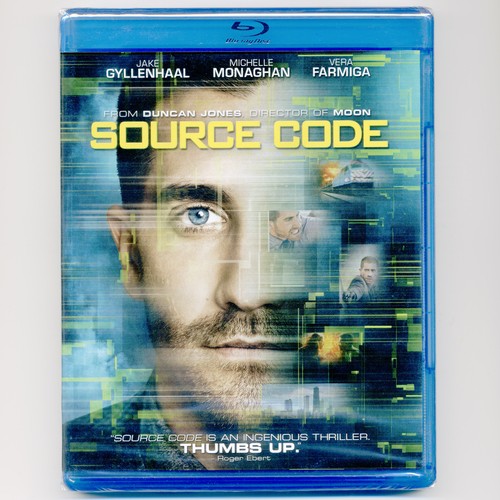 Source Code PG-13 2011 sci-fi action thriller movie, new Blu-ray Jake Gyllenhaal 25192104893| eBay