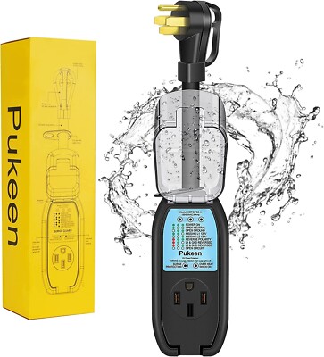 RV Surge Protector 50 Amp 14-50P Circuit Analyzer Tester Plug aj | eBay