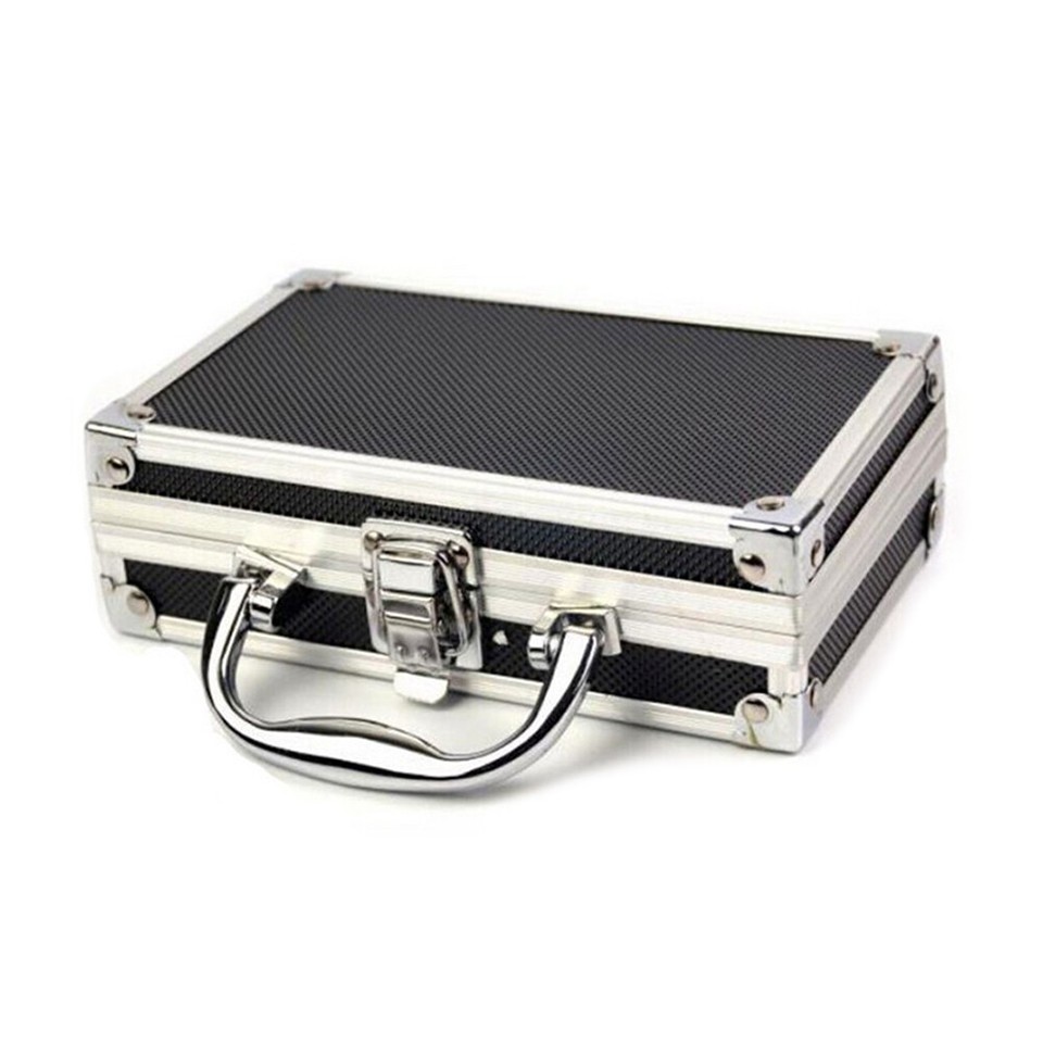 NEW Durable Tool Box Aluminium Alloy Storage Safety Case Toolbox ...