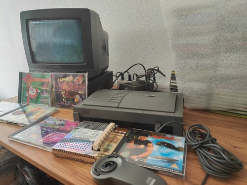 Philips CDi 450 + Gamepad + DVC + Games RegionFree Player cd-i Gaming ...