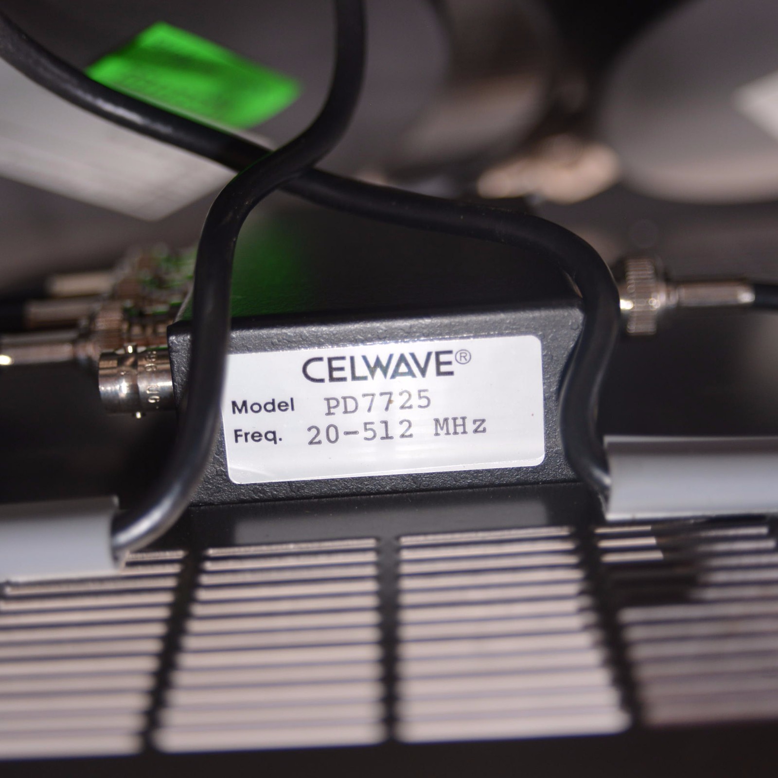 Radio Frequency Systems VH50-2 465-466 MHZ x2 Celwave PD7725 in Rack ...