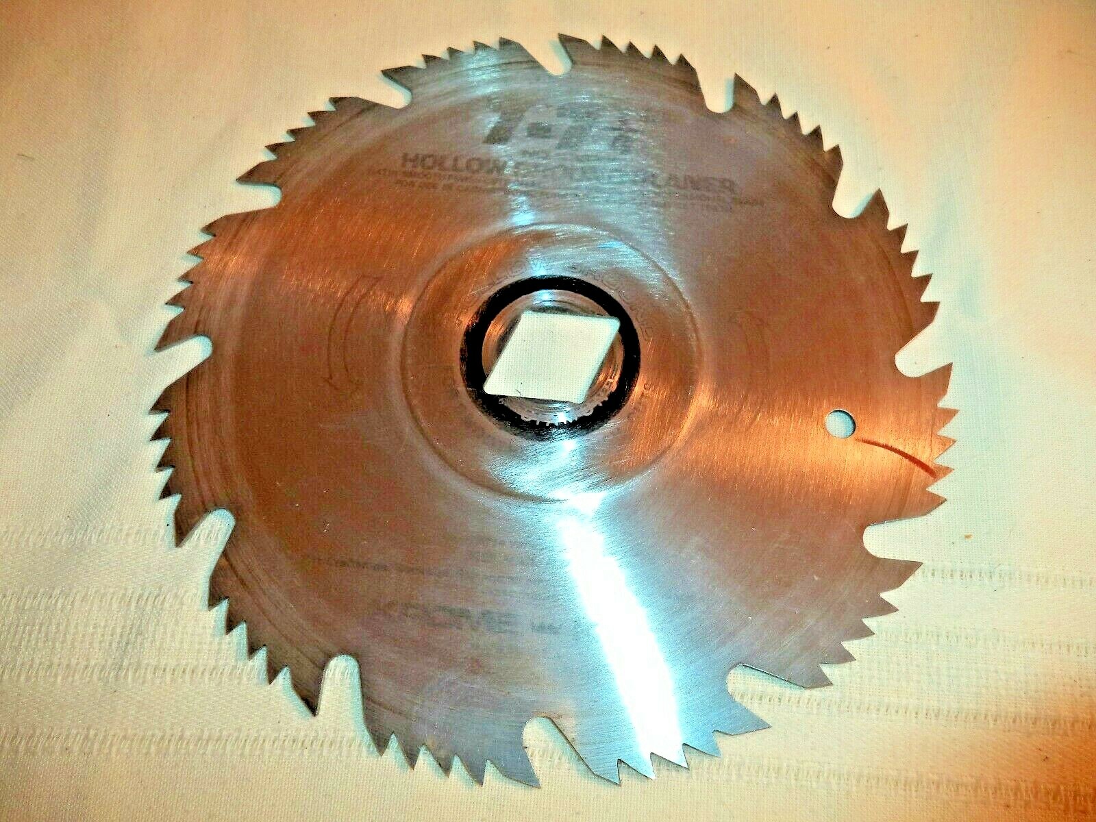 Vintage 7¼" Krome-King Hollow Ground Planer Saw Blade | eBay