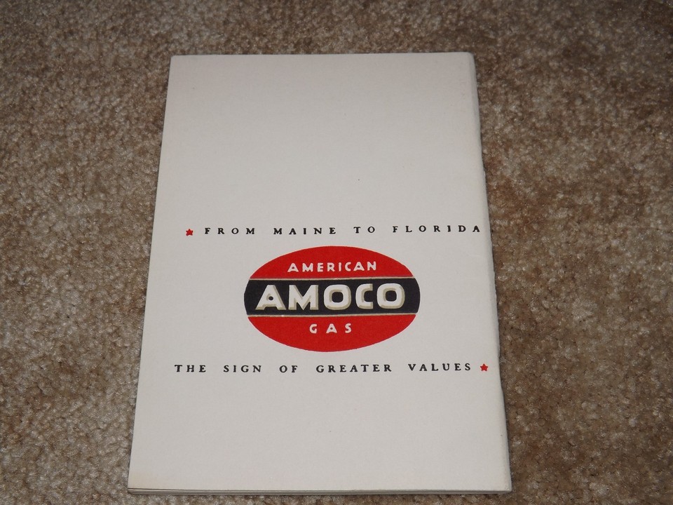 AMERICAN OIL COMPANY (AMOCO) (1948) FASCINATING TRIPS TO BOSTON BOOKLET ...