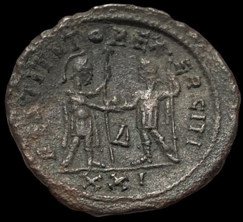 Ancient Roman Coin AE Antoninianus Emperor w/ Radiate Crown XF Reverse ...