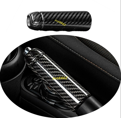 Carbon fiber Car Handbrake Frame Cover Trim For BMW Mini Cooper F55 F56 ...