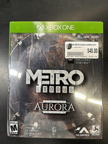 Metro Exodus -- Aurora Edition (Microsoft Xbox One,2019) 816819014752| eBay