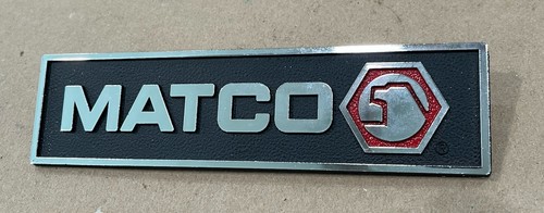 Matco Tool Tool Box Emblem In Great Unused Condition | eBay