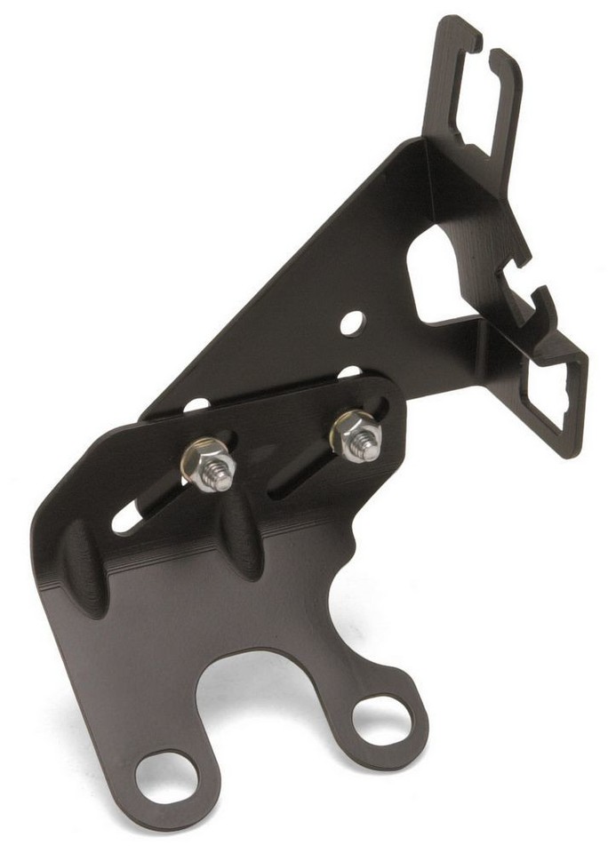 Edelbrock 8031, One Black Steel Throttle Bracket High Performance ...