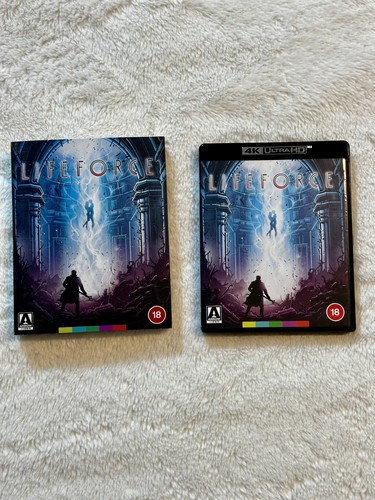 LIFEFORCE [4K UHD Blu-ray] (1985) Arrow Video UK Limited Edition WITH ...
