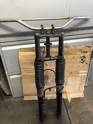 BSA C15 Trails Front Fork Forks , Unit Singles | eBay UK