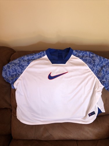 Nike England Reversible Short-Sleeve Soccer Jersey TOP Loose NWT Size ...