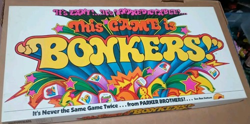 Vintage This Game is “Bonkers” Board Game 1978 Parker Brothers 100% ...