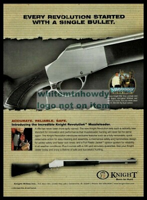 2004 KNIGHT Revolution Muzzleloader Blackpowder Rifle PRINT AD ...