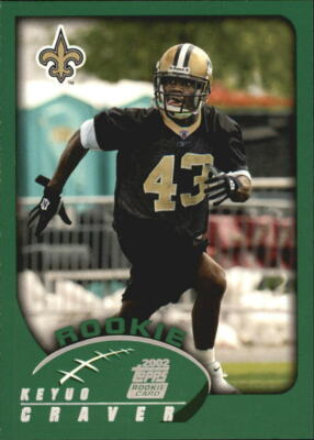 2002 Topps #377 Keyuo Craver RC - NM-MT | eBay