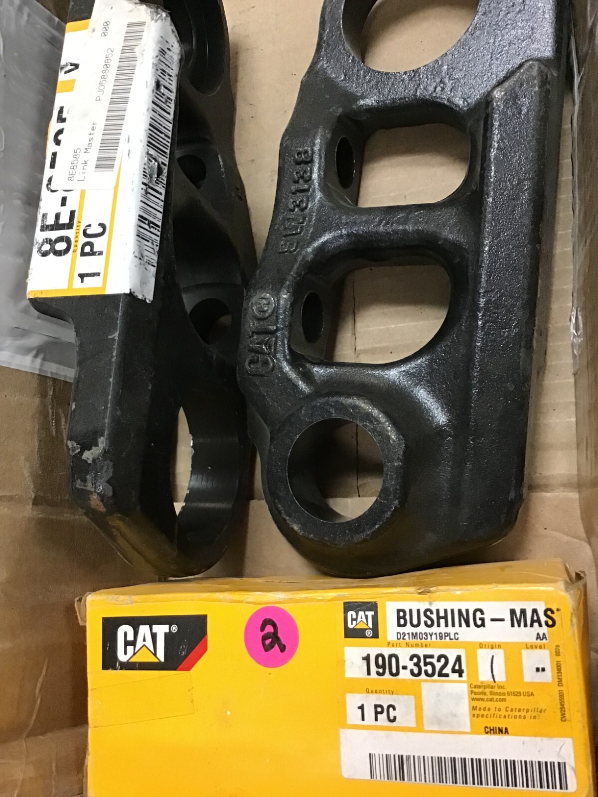 CAT Master Link and 8E-8585 and 190-3524 Bushing Set OEM | eBay