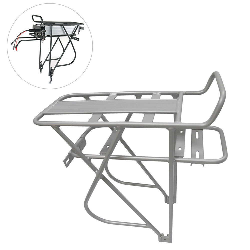 Rear Rack Holder Frame Carrier Tail Seat For E-Bike Electric Bike 48V ...