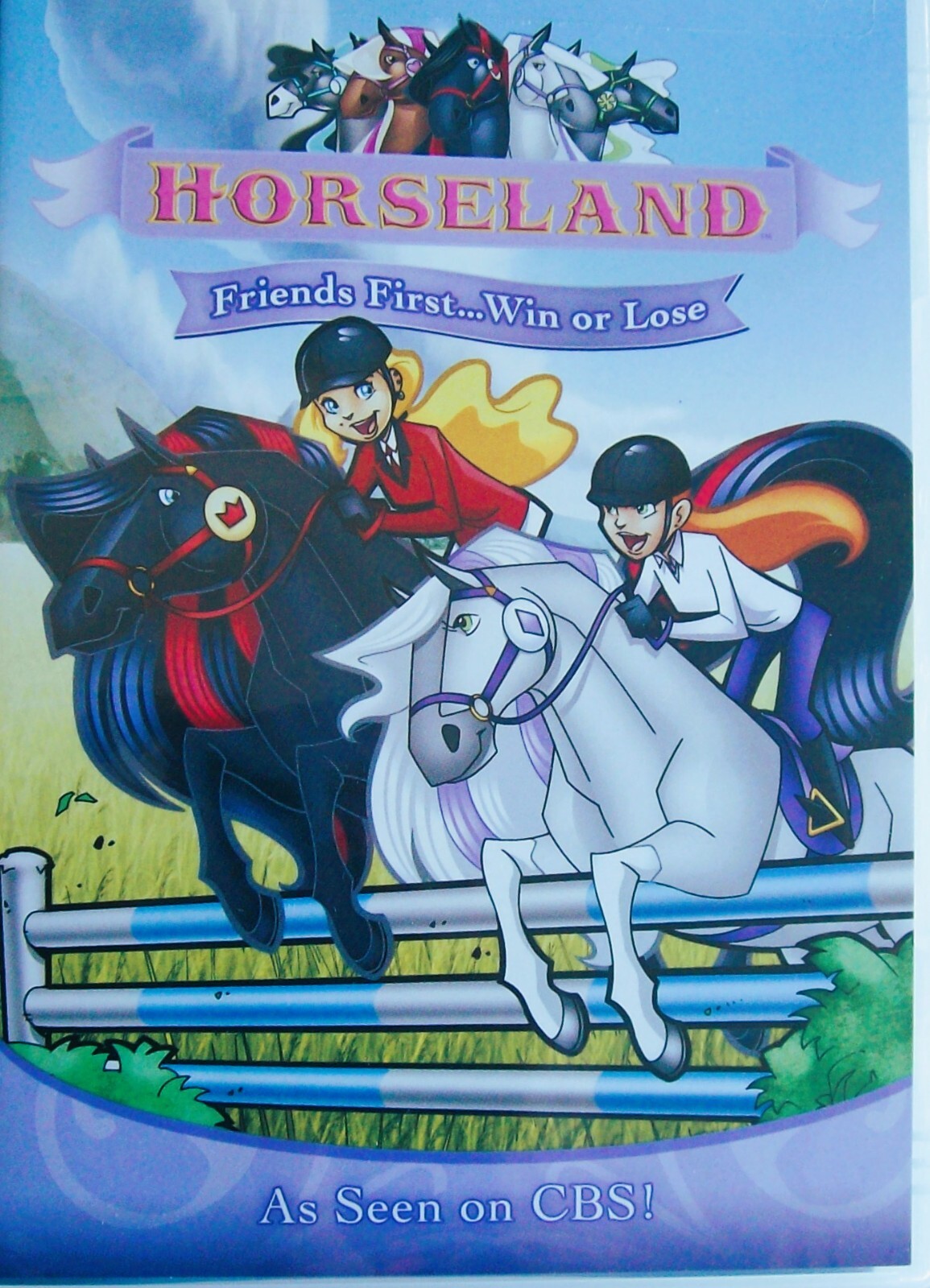 Horseland - Friends First... Win or Lose (DVD, 2007, Anime) As Seen On ...