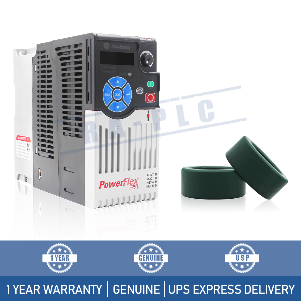 New Allen Bradley PowerFlex 525 AC Drive Series A 25B-D1P4N114 Genuine ...