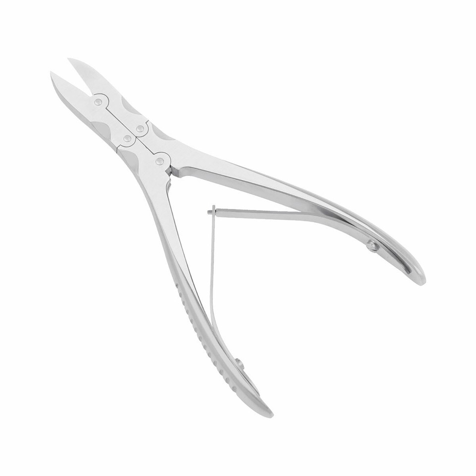 Nagelzange Doppelgelenk gerade Schneide Fußpflegezange Zange Eckenzange ...