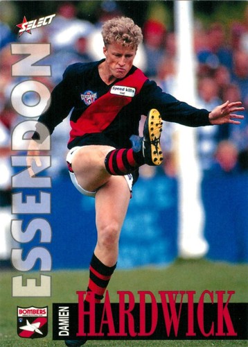 1996 ESSENDON BOMBERS AFL Card DAMIEN HARDWICK | eBay