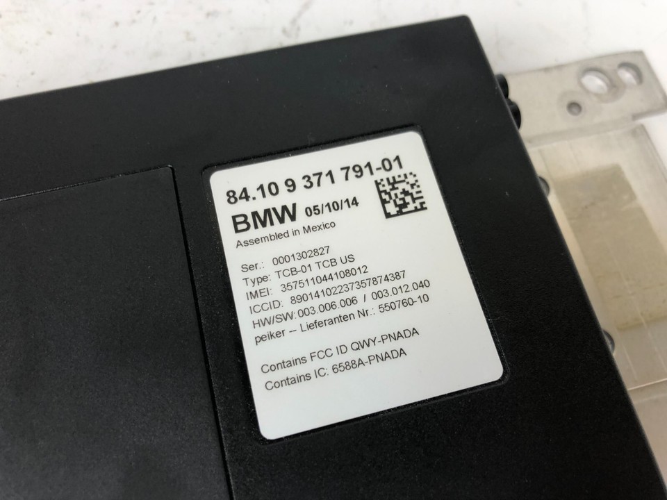 BMW 3 4 Series F30 F32 TCB Telematics Communication Control Module Unit ...