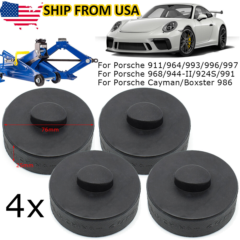 4Pc Rubber Jack Pad Jacking Point For Porsche Cayman Boxster 911 964 ...